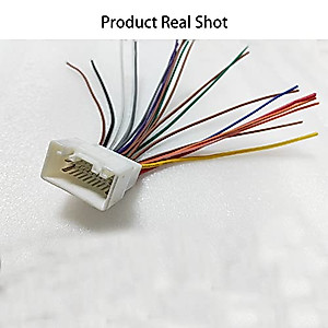 Bestycar Retrofit Power Harness Male Adapter for Toyota Corolla Camry RAV4 Tacoma Hilux Prado Highlander with JBL Amplifier for Car Stereo Radio GPS CD DVD