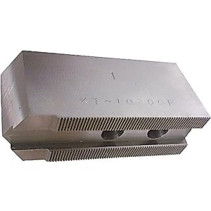 USST KT-10200P Steel Soft Chuck Jaws for 10" CNC Lathe Chucks, 2" Tall (Set of 3 Pieces)