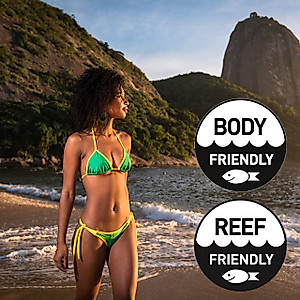 All Good Sunscreen - Tinted Mineral Sunscreen for Face & Body - SPF 30, Water Resistant, Coral Reef Friendly, Coconut Oil, Jojoba Oil, Shea Butter, Aloe 3 oz (2-Pack)