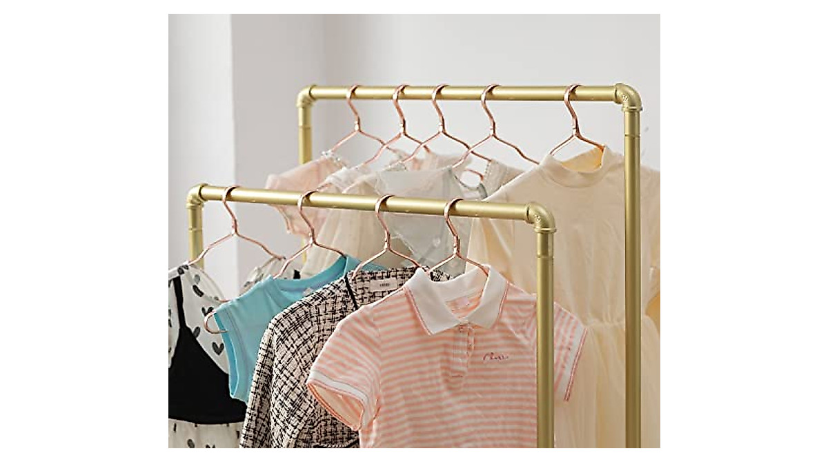 ZYUXUAN Kid Armoire Dress Up Rack - Perfect for Small Spaces