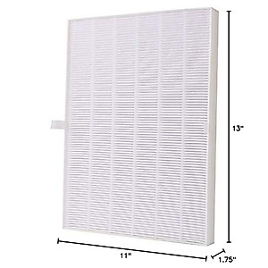 Nispira C545 HEPA Filter Replacement Ture HPEA For Winix C545 Air Purifier, P150, B151, 9300, Part Filter S 1712-0096-00 & 2522-0058-00, 113050 1 Set