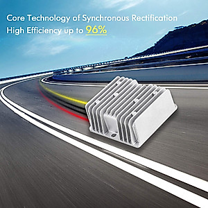 SUPERNIGHT Voltage Reducer DC 48V to 12V 30A 360W Step Down Converter, IP68 Waterproof Voltage Regulator, Voltage Reducer 48V to 12V Golf Cart Club Car forklifts (DC48V to 12V 30A)