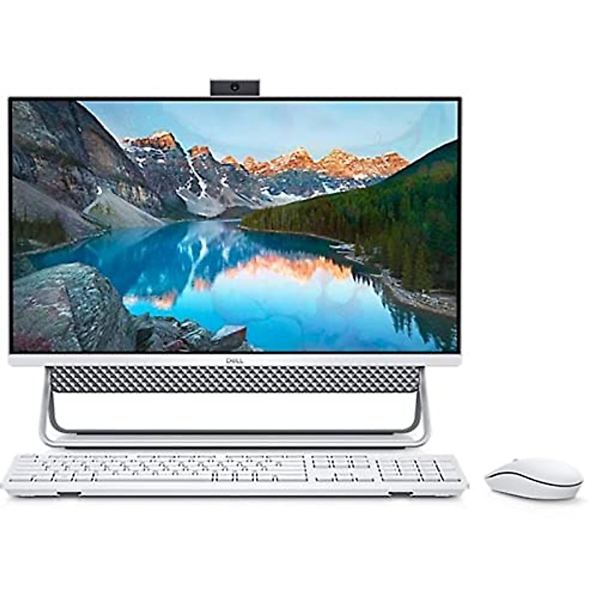 Dell Inspiron 5400 AIO Desktop, Intel Pentium Gold 2-Core Processor, 8GB DDR4 Memory, 256GB PCIe NVMe M.2 SSD, Windows 10 Home, 23.8" FHD Non-Touch Screen, Integrated Graphics