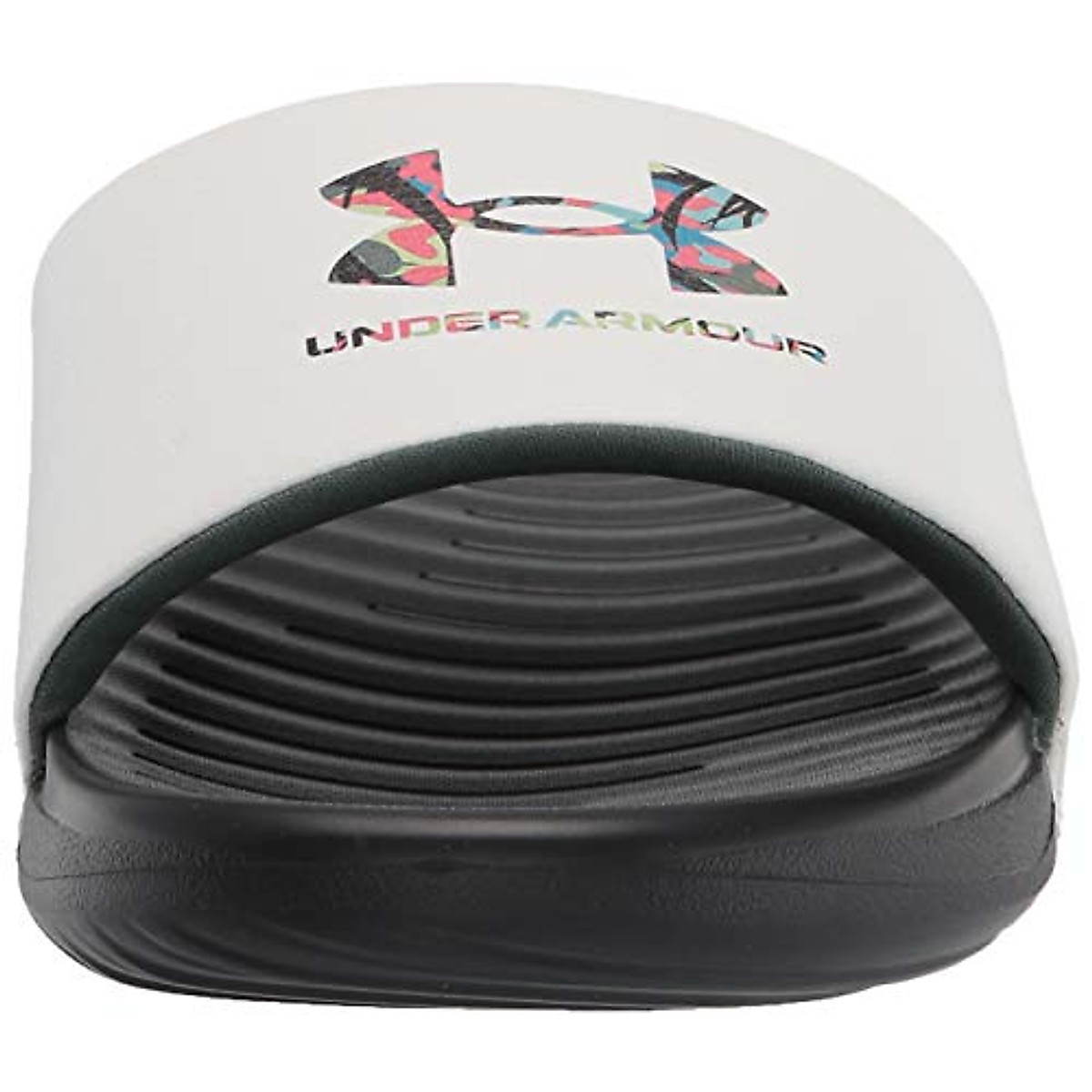 Under Armour Men's Ansa Graphic Logo, Black (001)/White, 9 M US