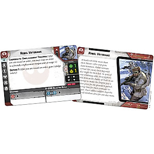 Star Wars Legion Rebel Veterans Expansion | Two Player Battle Game | Miniatures Game | Strategy Game for Adults and Teens | Ages 14+ | Average Playtime 3 Hours | Made by Atomic Mass Games