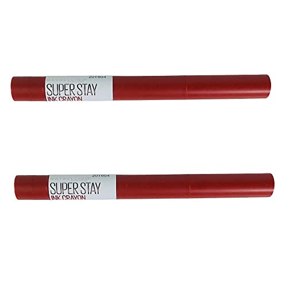 MAYBELLINE Pack of 2 New York Super Stay Ink Crayon Lipstick, Know No Limits # 115