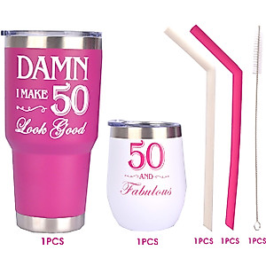 50th Birthday Gifts for Women, 50th Bday Gifts Women, Gift for 50 Year Old Woman Birthday, 50 Year Old Gifts for Women, Gifts for Women Turning 50, 50 and Fabulous Gifts for Women, 50 Birthday Gifts