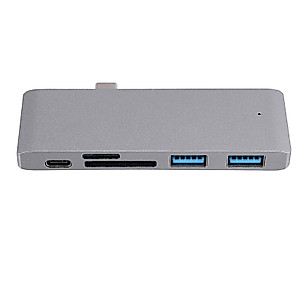 Plus Mi Life 5 in 1 Type-C Hub USB3.0 Multi Charging Port Adapter Card Reader for MacBook Pro
