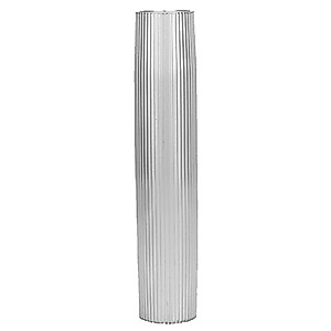 TACO Aluminum Ribbed Table Pedestal - 2-3/8 O.D. - 26 Length