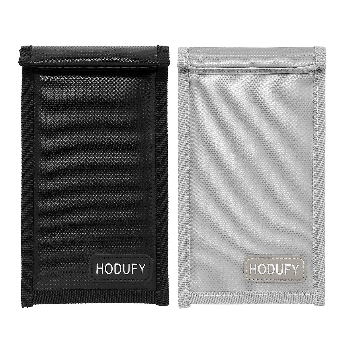 Upgraded Faraday Bag for Key Fobs(2-Pack)+Hodufy Fireproof Money Bag
