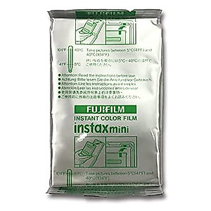 Fujifilm Instax Mini Instant Film, 10 Sheets×5 Pack(Total 50 Shoots)
