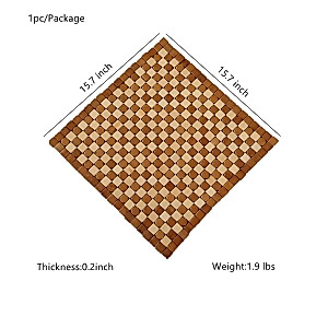 HJJKKH Chair Seat Pad, Summer Office Chair Seat Cushion,Cooling Car Seat Mat, Breathable Cover for Auto Supplies Home Sofa Pads Rayon Derived from Bamboo