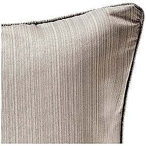 Five Queens Court Beaumont Euro Sham, Champagne, 26X26
