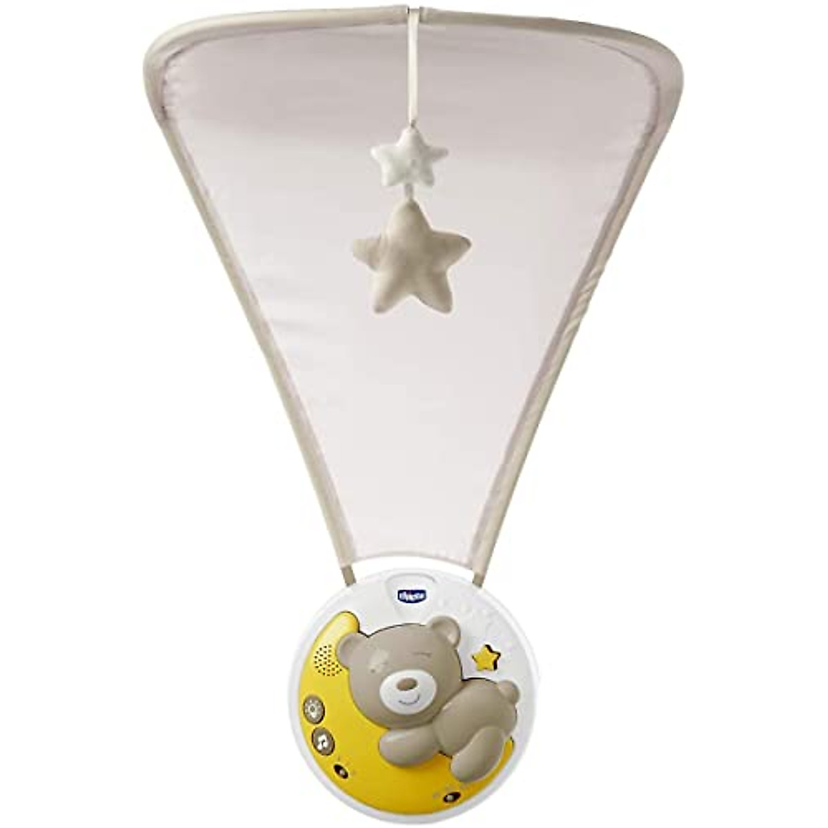 Chicco Next2Moon Projector Neutral cot, Beige