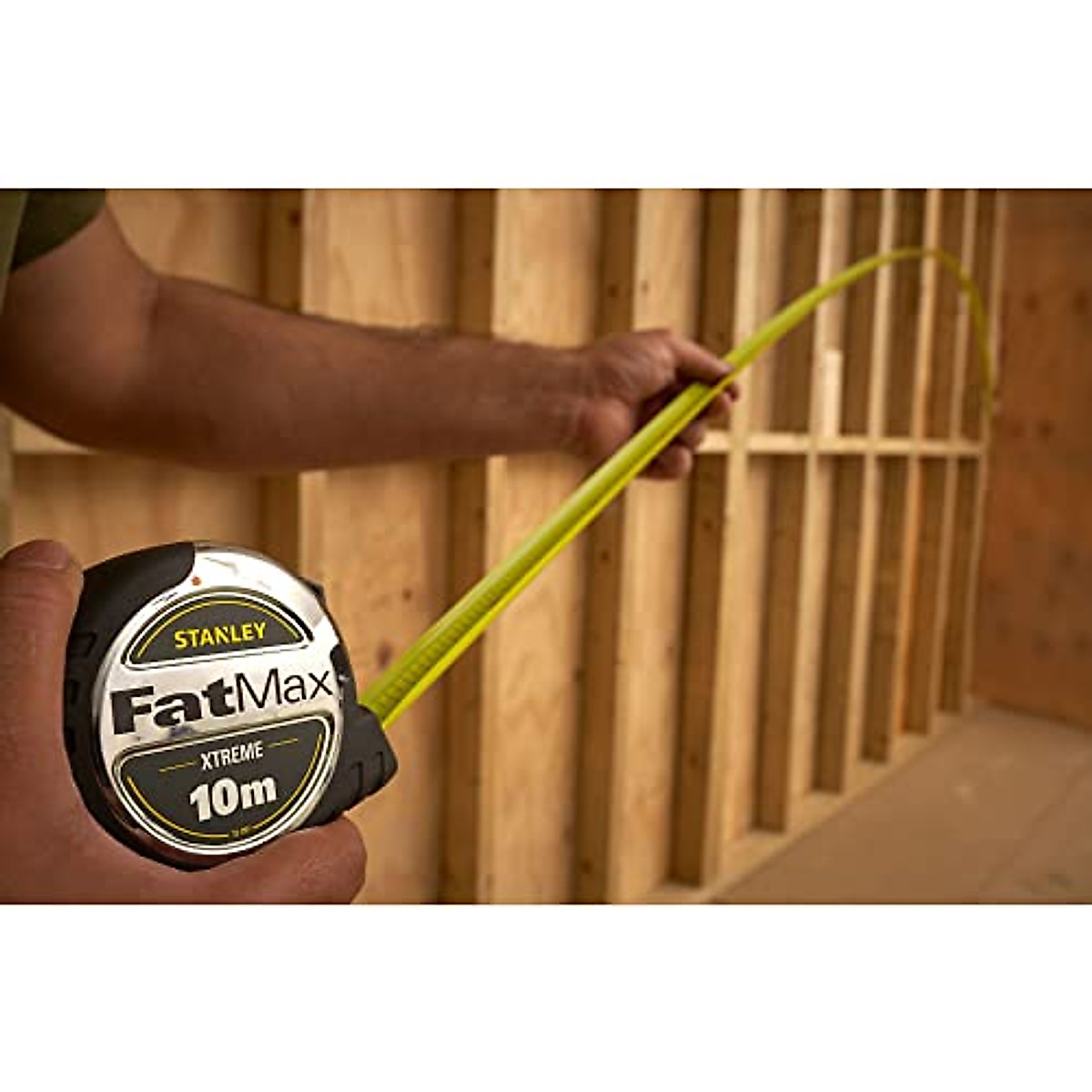 Stanley Tools 033897 FatMax Tape Measure 10m (Width 32mm)