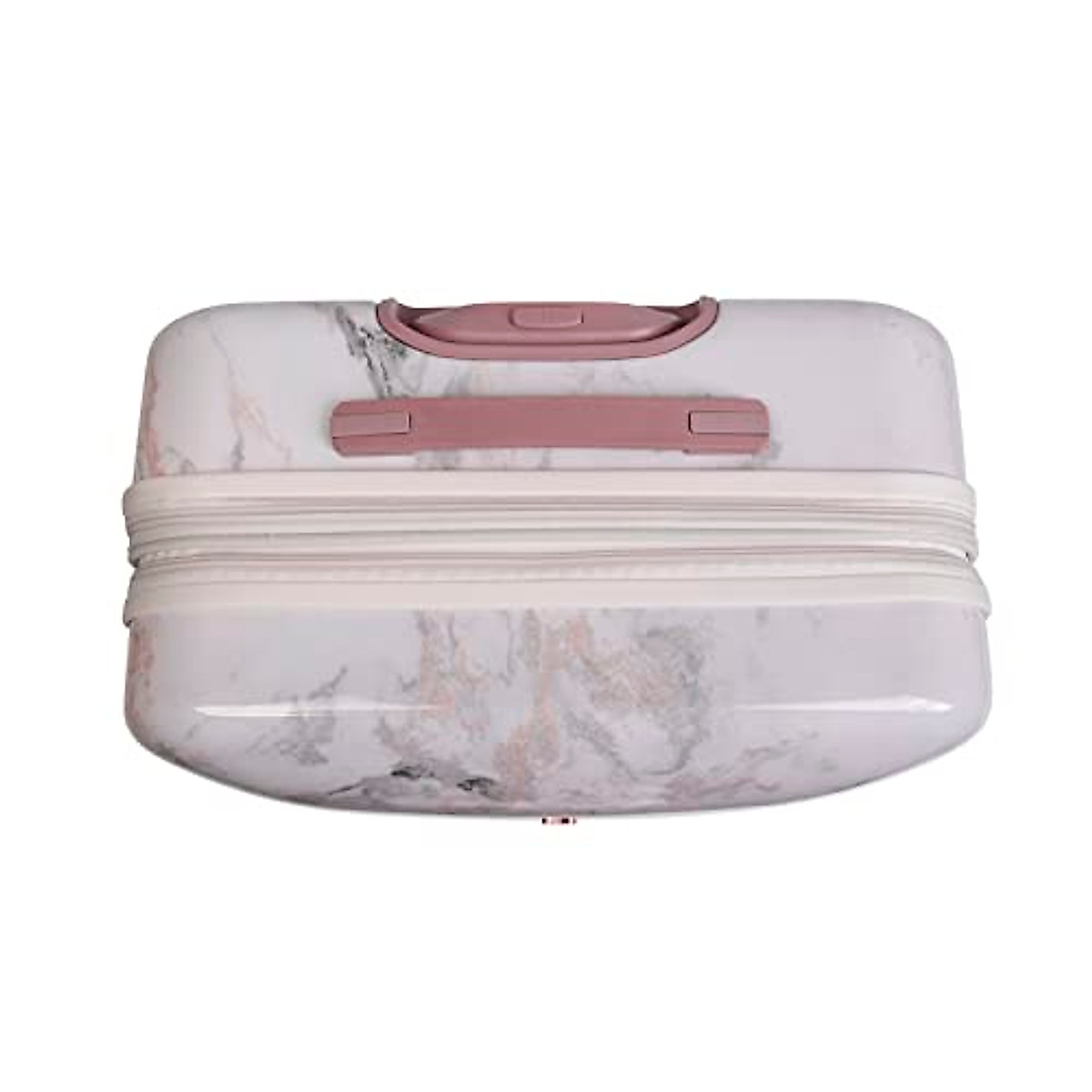 it luggage Sheen 28" Hardside Checked 8 Wheel Expandable Spinner, Marmo Rose Print, 27"