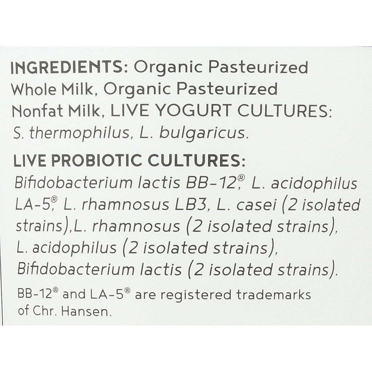 Nancy's, Organic Whole Milk Yogurt, Plain, 32 oz