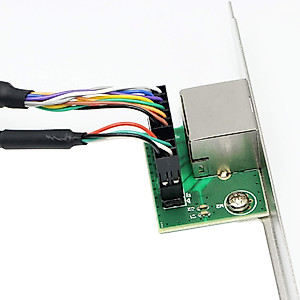 CERRXIAN Mini PCI-E Gigabit Ethernet PCI Express Network Card NIC 10/100 / 1000Mbps with Low Profile Bracket