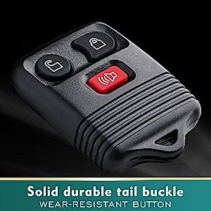 HelloAuto Key Fob Fits Ford F150 F250 F350 Explorer Escape Expedition, Keyless Entry Remote for Lincoln Mercury. (FCC ID : CWTWB1U345, CWTWB1U33) 3-Btn 2PCS
