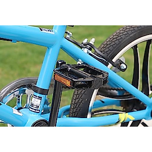 MEGHNA NECO 1/2" Bike Pedals Non-Slip Bicycle Aluminium Alloy Pedals for Kid Bike, Freestyle BMX Bike, Beach Cruiser Bike