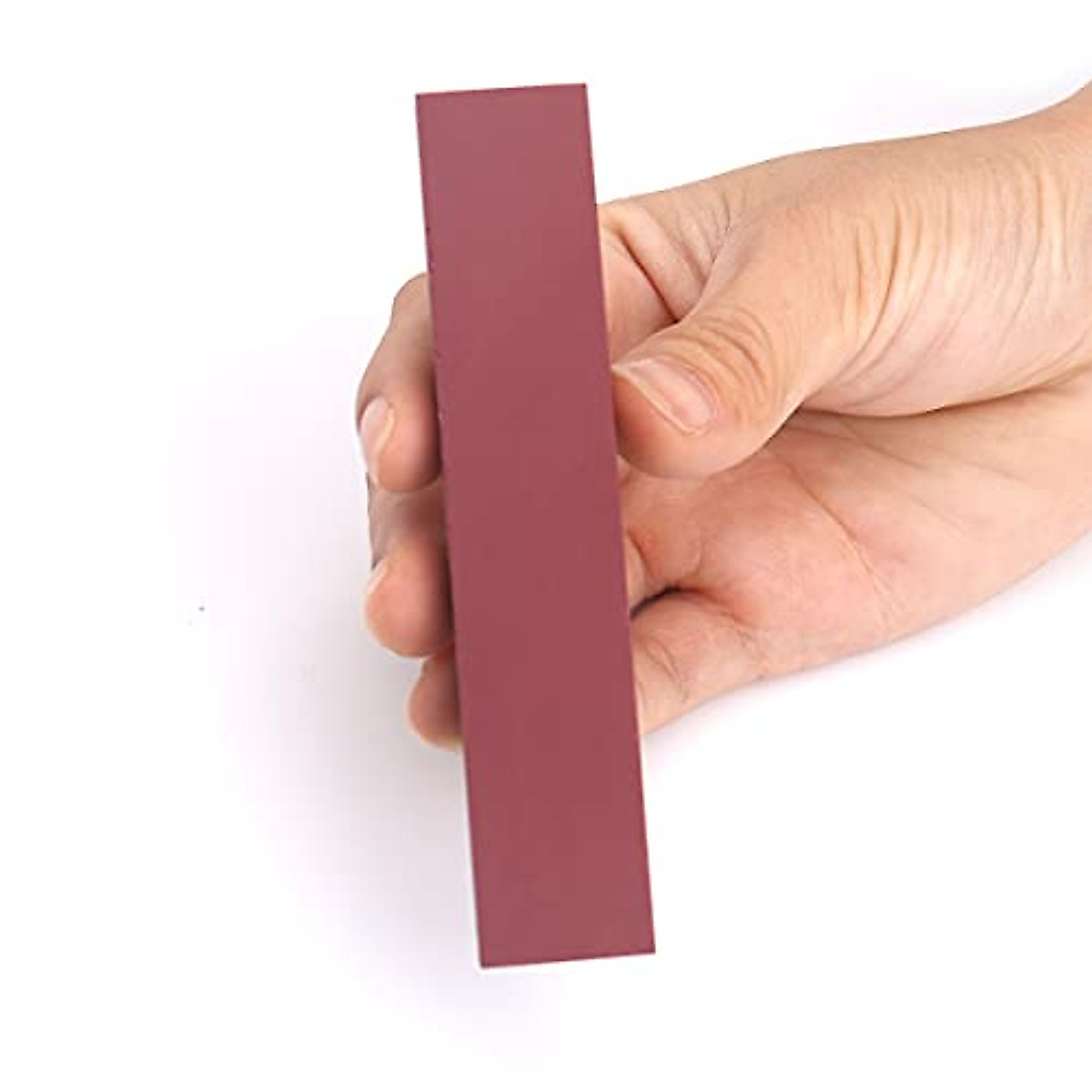 CBRIGHT Knife Sharpening Stone 1PC Whetstone 2 Sided 800#/3000Grit Combination Pocket-Sized Sharpening Stone, Fine Grinding Boron Carbide/Ruby Stone [3.94x0.79x0.39inch]