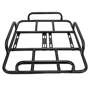 Food Delivery Box Rack Rear Grille, Iron ElectricBicycle Delivery Food Box Rack, Universal Delivery Food Box Bracket Rear Grille for Motorcycle