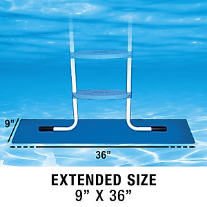 Poolmaster 32185 Swimming Pool Ladder Pad, 9-Inches by 36-Inches