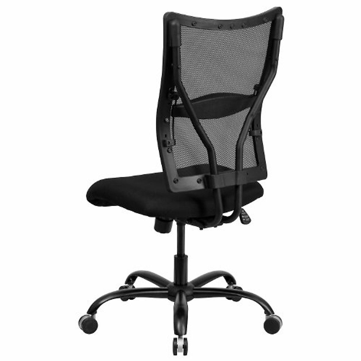 Flash Furniture HERCULES Series Big & Tall 400 lb. Rated Black Mesh Executive Swivel Ergonomic Office Chair