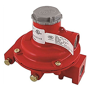 Marshall Regulator Home Propane Supply Kit LP 1122H-AAJ 1652-CFF 3/4" Backmount