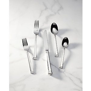 Lenox Eternal 20-Piece Flatware Set, 3.20 LB, Metallic
