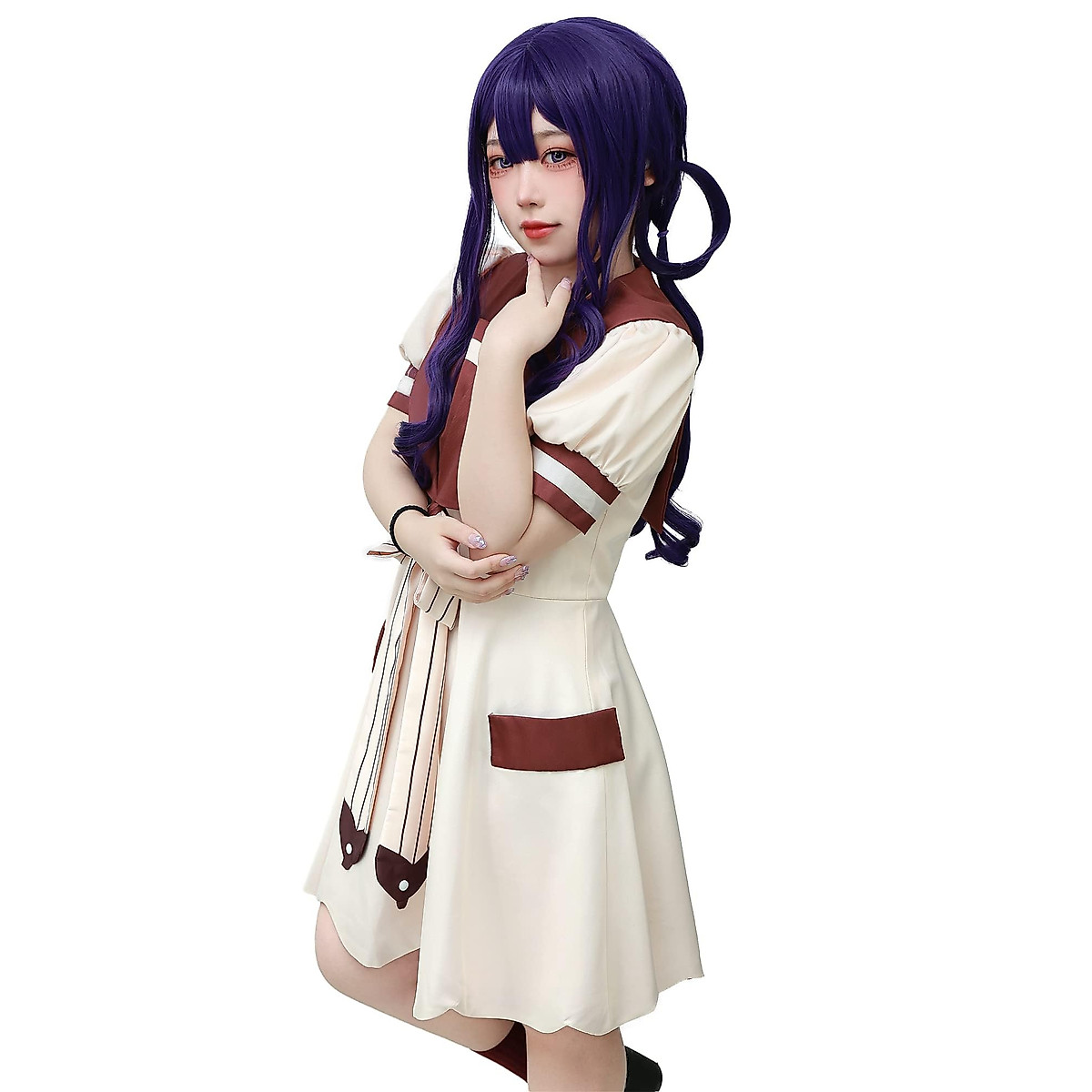 C-ZOFEK Cosplay Costume Halloween Dress with Socks (Medium)