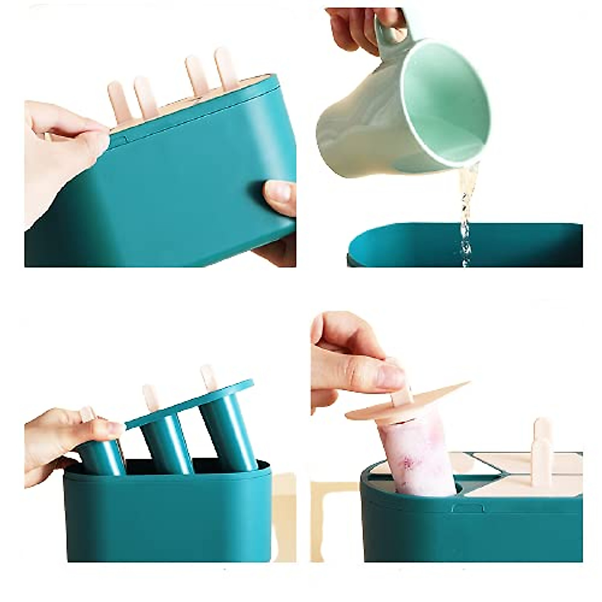 Food-grade creative popsicle ice cream mold