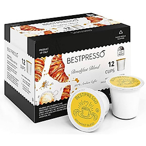 Cuisinart Single Serve Coffee Maker with Built-in Filter and Auto-Shut Off Bundle with Coffee 24-count breakfast blend and Colombian Roast Single Serve K-Cup (3 Items)
