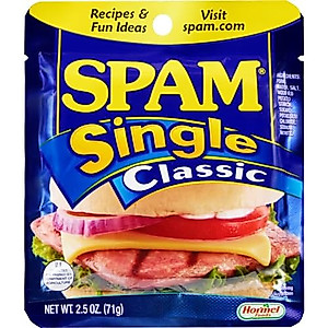 Spam Single Classic, 2.5 Ounce Pouch (Pack of 24)