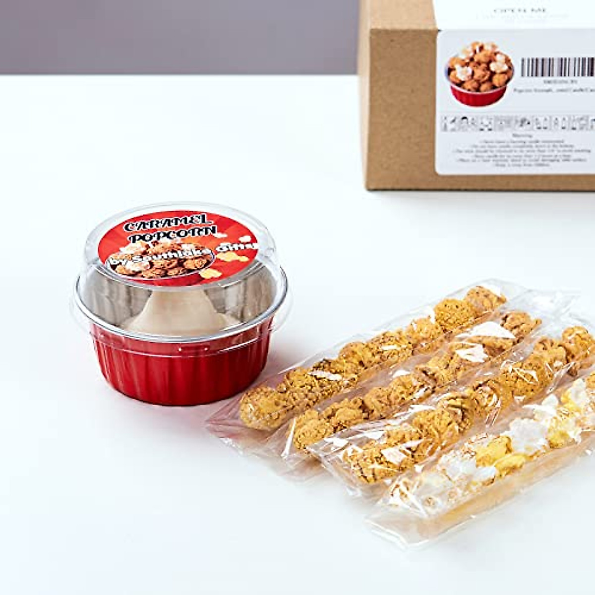 Popcorn Aromatherapy Scented Candle(Caramel)