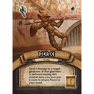 Spielcraft Games for Glory: The Game of Gladiatorial Combat and Deck Building