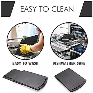 Rolling Appliance Tray | Counter Space Saver | 12" Sliding Caddy