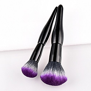 Womens Makeup Brushes 2Pcs Pro Makeup Brushes Set Foundation Powder Eyeshadow Eyeliner Lip Brush Tool Eye Shadow Applicator Double Sided