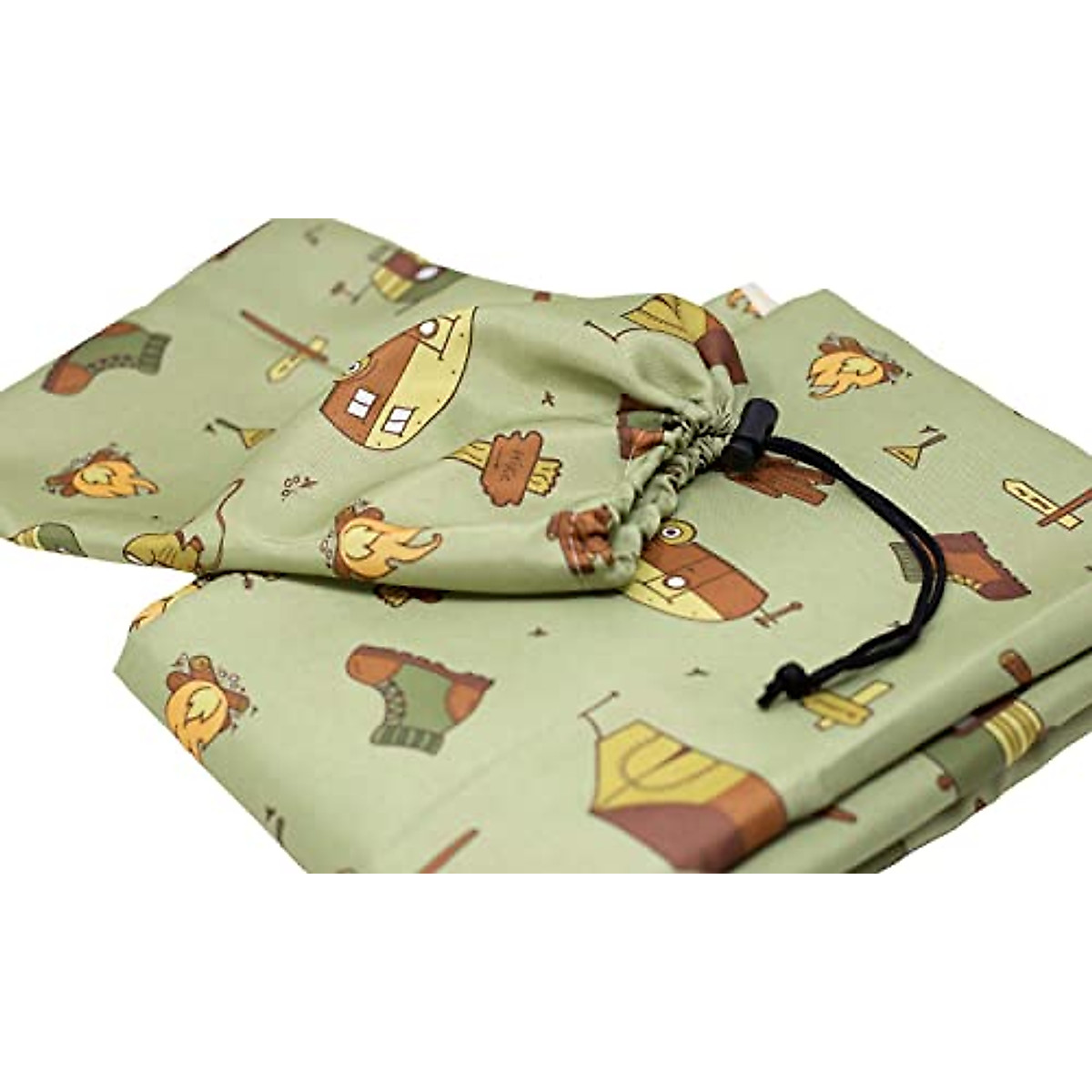 FoxCarr RV and Camping Table Cloth Will fit a 6ft or 8ft Picnic Table. Made of Polyester. This Camping Tablecloth is Washable. This Camping Accessories is for Outdoor Table Cover Product Name