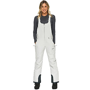 Arctix Women's Essential Insulated Bib Overalls, Quiet Grey, Small