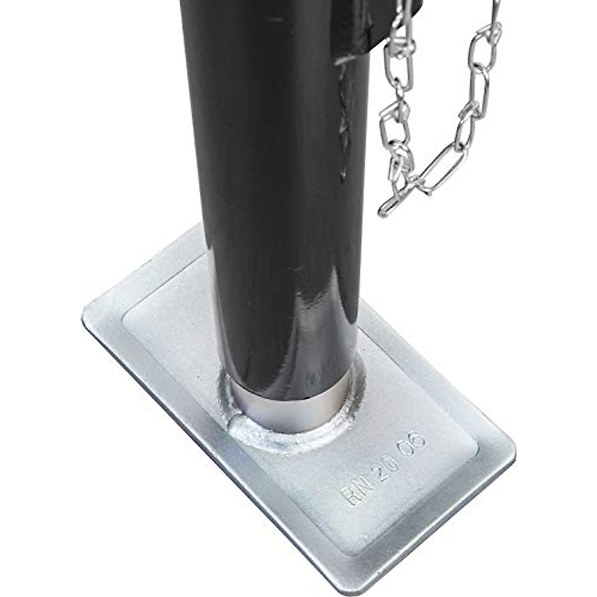 BIG RED 2000 LBs Capacity Weld on Pipe Mount Swivel Trailer Jack, ATR39003R