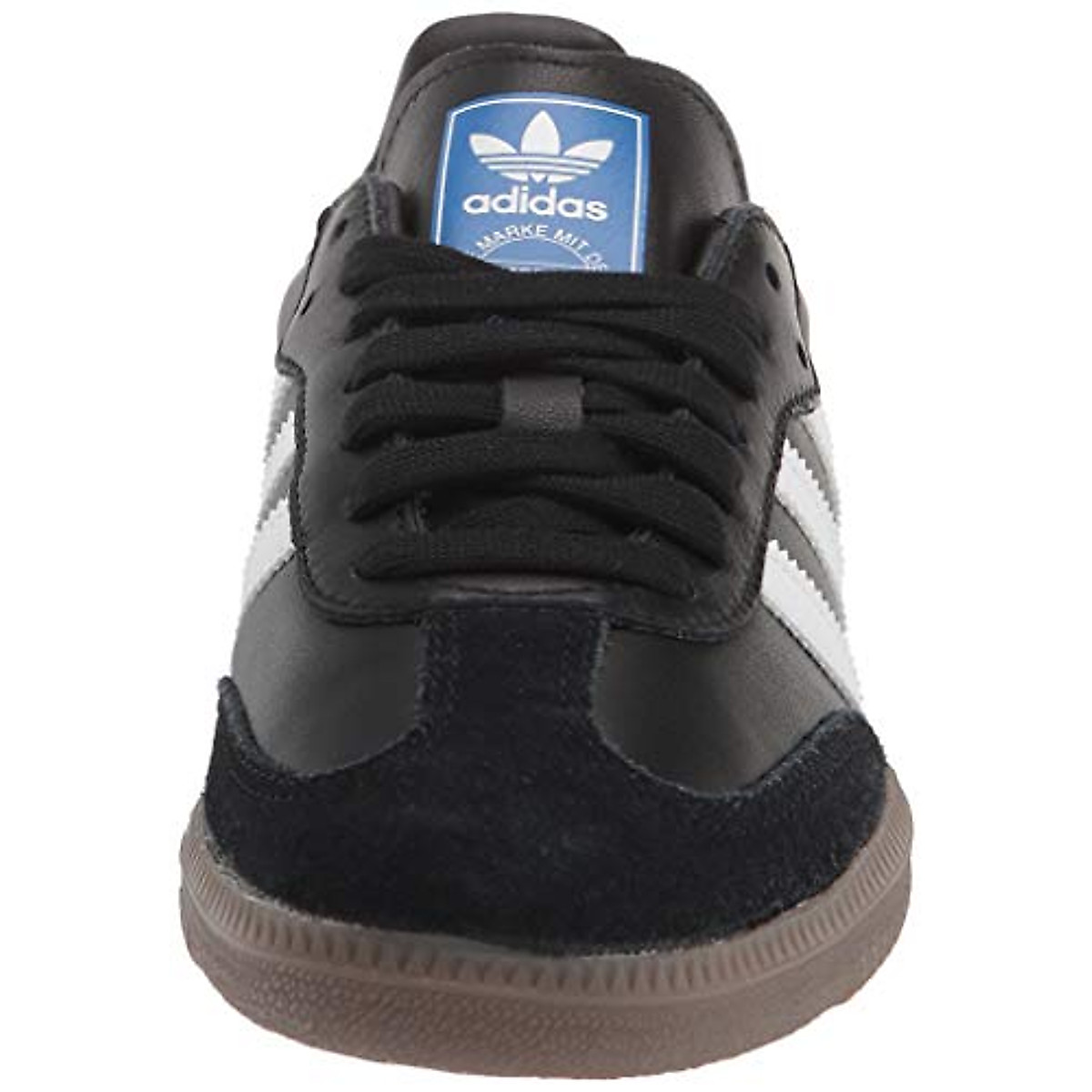 adidas Originals Men's Samba OG Sneaker Black/White/Gum 5.5