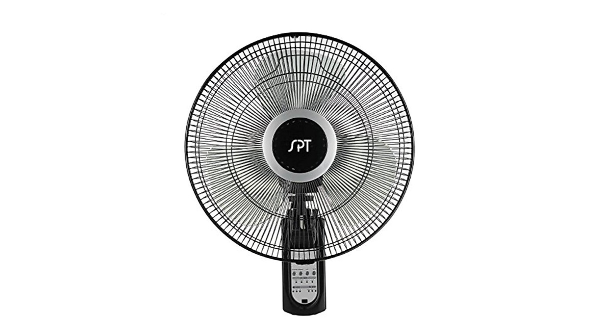 SPT SF-16W81A: 16" Wall Mount Fan with Remote Control