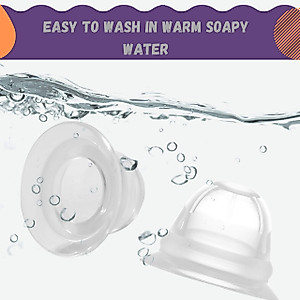 Breastfeeding Nipple Shield Enhancer Pair - Nip Puller Enhancer for Flat Shy and inverated Nipple Corrector Latch Assist I Inverted Flat Shy Nipples I Nursing Mother - Corrector Guard Protector