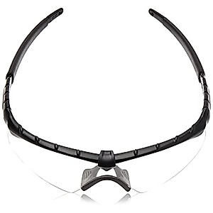 Oakley SI Men's OO9213 M Frame 2.0 Industrial Rectangular Sunglasses, Matte Black/Clear, 32 mm