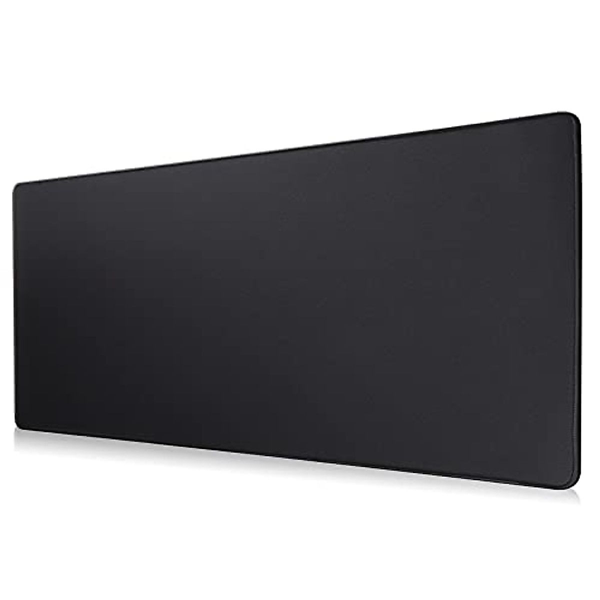 Large Gaming Mouse Pad (900x400x0.3MM), BviFioX Extended Large Mouse Pad with Premium Textured Cloth, Non-Slip Rubber Base (Black-6030)