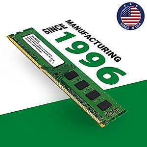 Simmtec RAM 32GB (4x8GB) DDR3 / DDR3L 1600 MHz DIMM PC3L-12800 / PC3-12800 (PC3L-12800U) CL11 2Rx8 1.35V Non-ECC UDIMM 240 Pin - Desktop PC Computer Memory Upgrade Kit