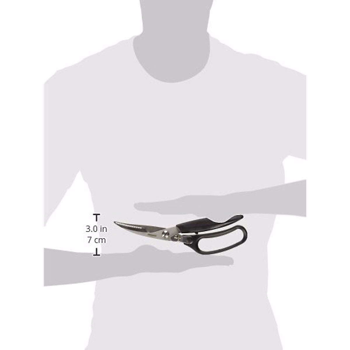 Victorinox Poultry Shear Nylon Detachable Handle, Black