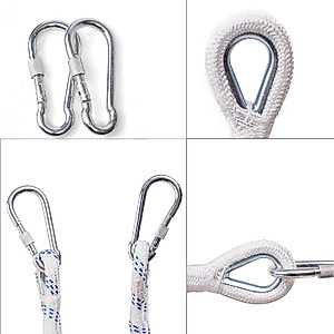 Fire Escape Ladder for Home 50ft Fire Emergency Ladders 6 Story 7 Story Safety Survival Ladders Rope Ladder Emergency Fire Must Haves House