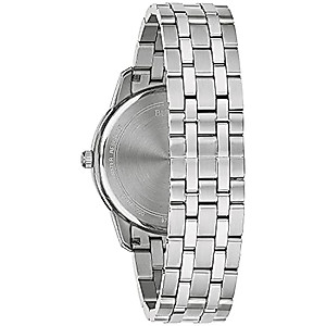 Bulova Men's Classic Sutton 3-Hand Calendar Date Quartz Watch, 40mm